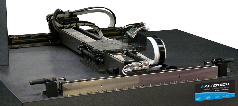 Air/Mechanical Bearing Planar XY Motion System – Aerotech US