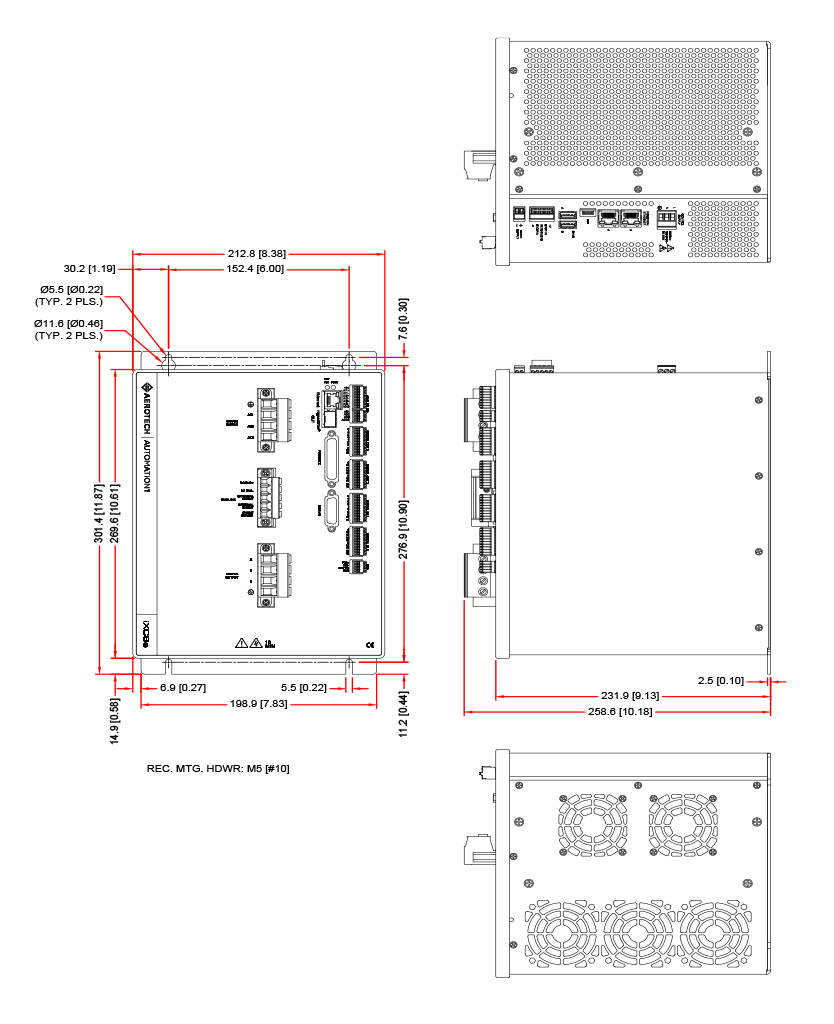 Automation1 Ixc6e Enhanced High Power Pwm Servo Drive With Motion Controller Aerotech